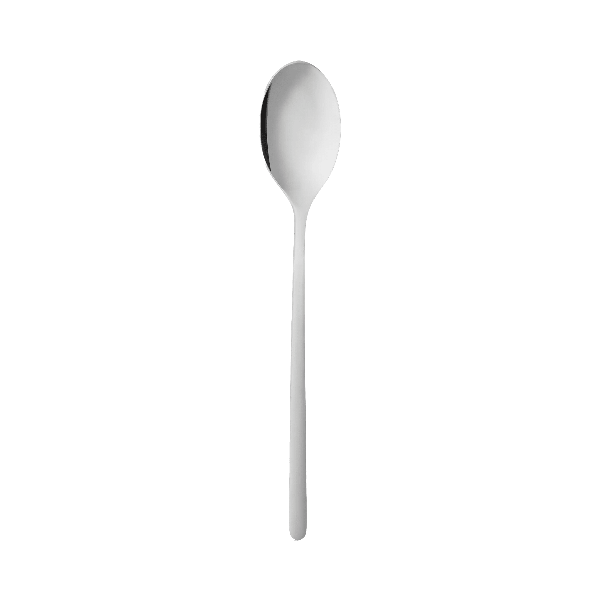 Coffee Spoon Still Matte/Polished Steel By F&H-Gense - Setinone.ae